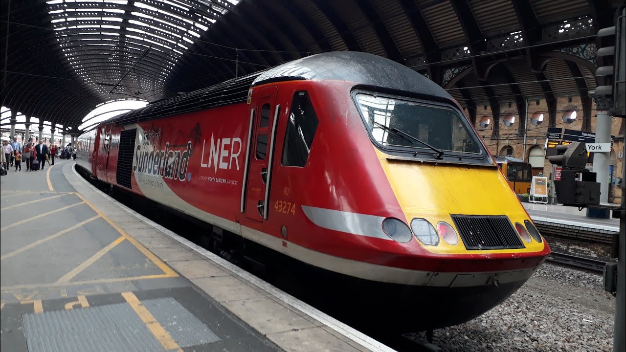 LNER class 43290 'MTU fascination of power' & 43274 'spirit of ...