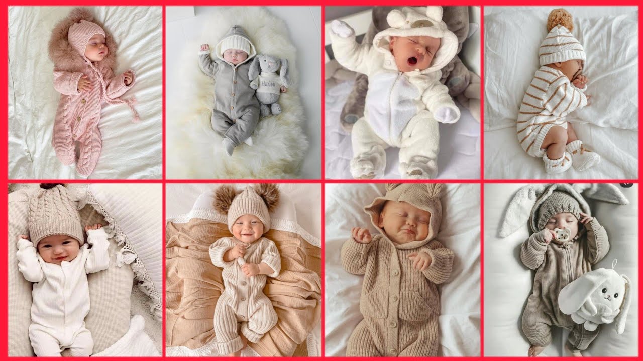 Newborn Baby Dress Designing Ideas 2024 || Zero Size Baby Dresses/Photo ...