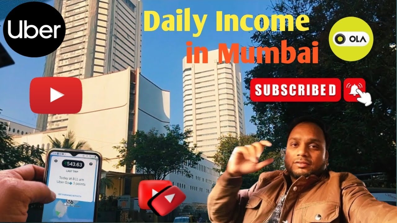 Ola Uber Daily Income in Mumbai🔥 #uber #olauberdriver #automobile # ...