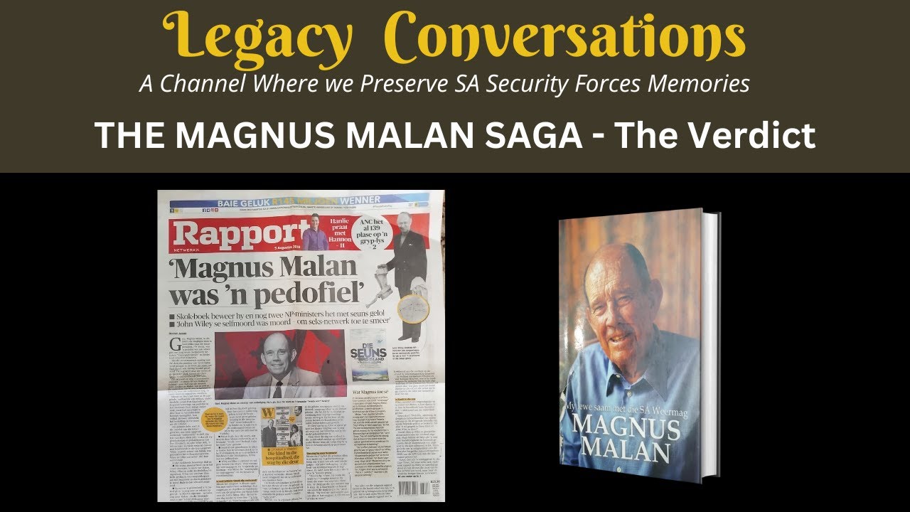 The Magnus Malan Files - The Man, His Life, and the Slander - YouTube