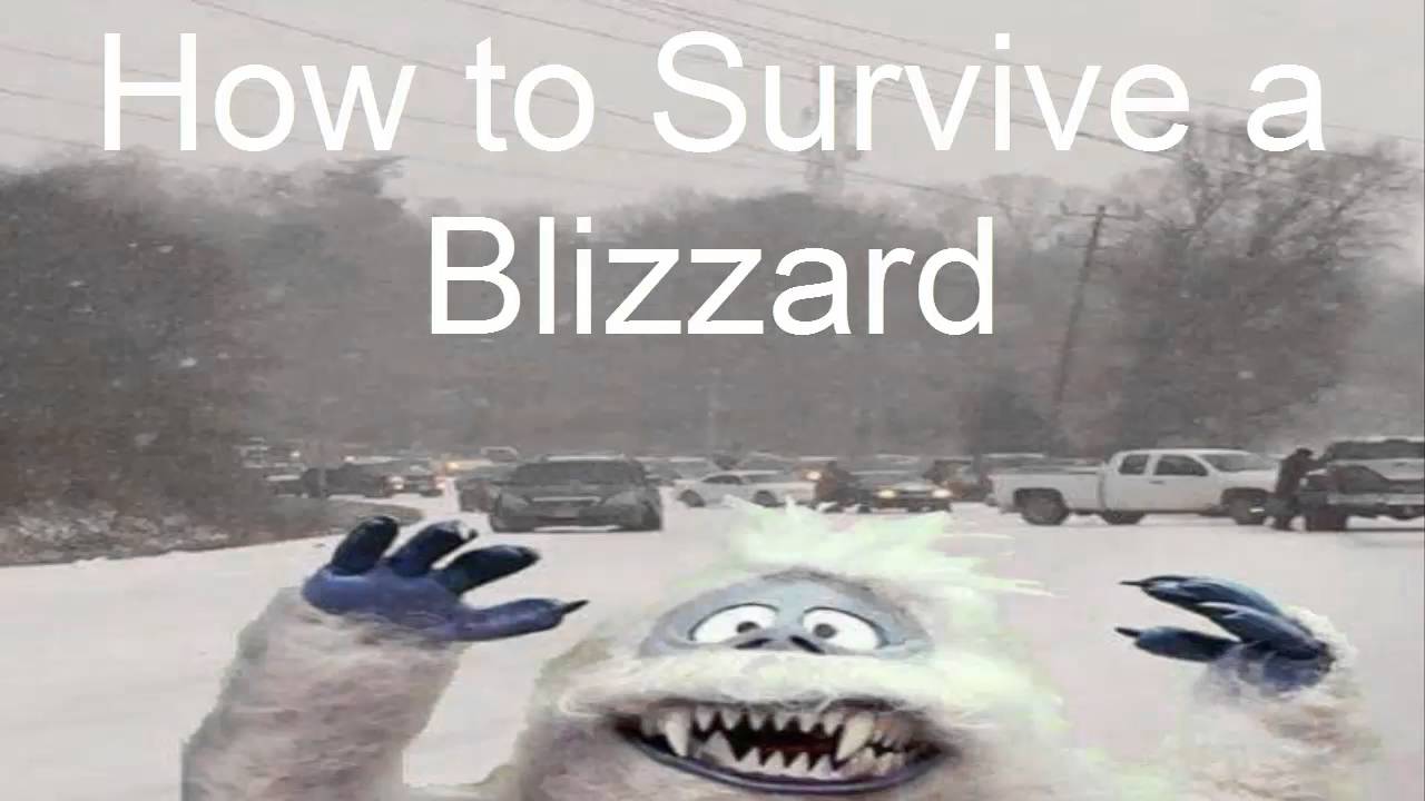 How To Survive A Blizzard - YouTube