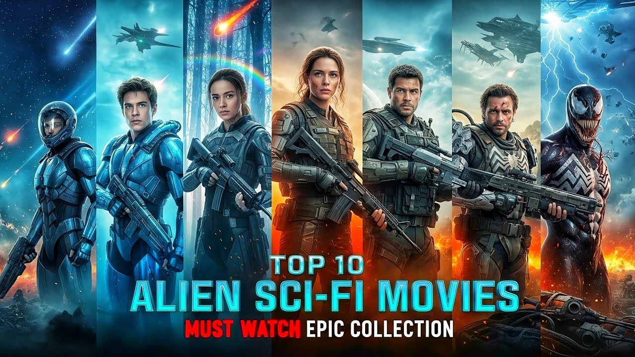 Top 10 Sci-Fi Alien Movies World Best Sci-Fi Alien Movies - YouTube
