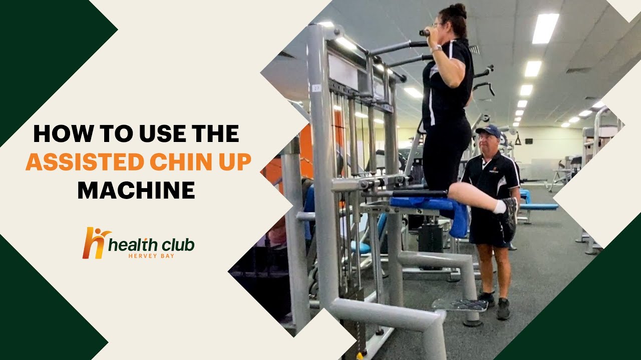 How To Use the Assisted Chin Up Machine - YouTube