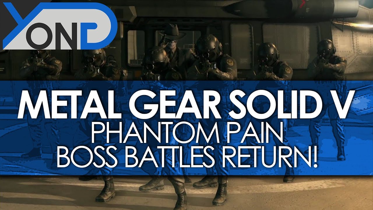 Metal Gear Solid V - Boss Battles Return in Phantom Pain! - YouTube
