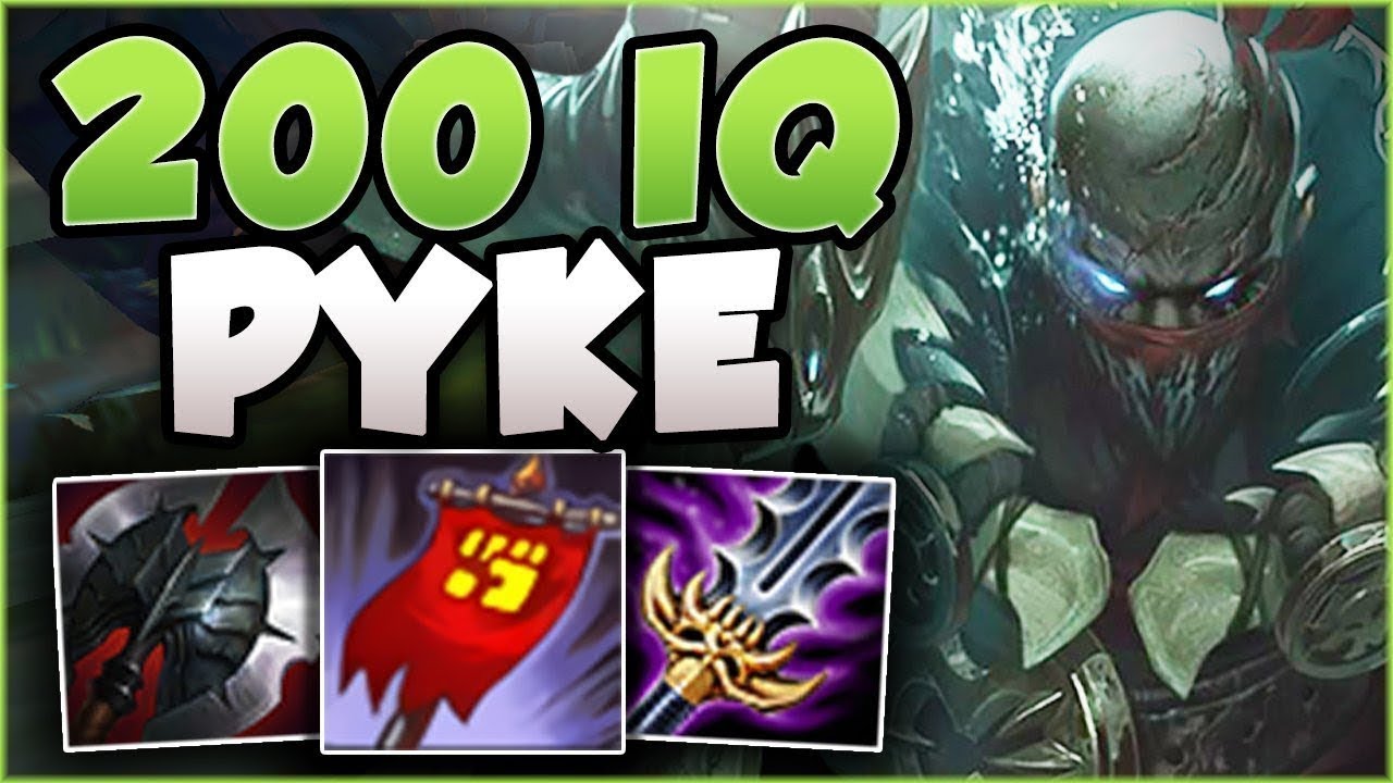 SOLORENEKTONONLY PYKE GAMEPLAY 200 IQ PYKE BUILD IS BUSTED PYKE TOP ...