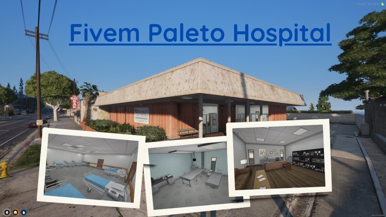 Fivem Paleto Hospital Interior & map for Fivem MLO | GTA 5 - YouTube