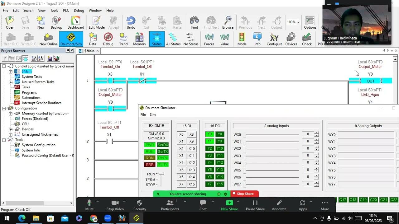 Sistem Otomasi Industri_Praktek OpenPLC - YouTube