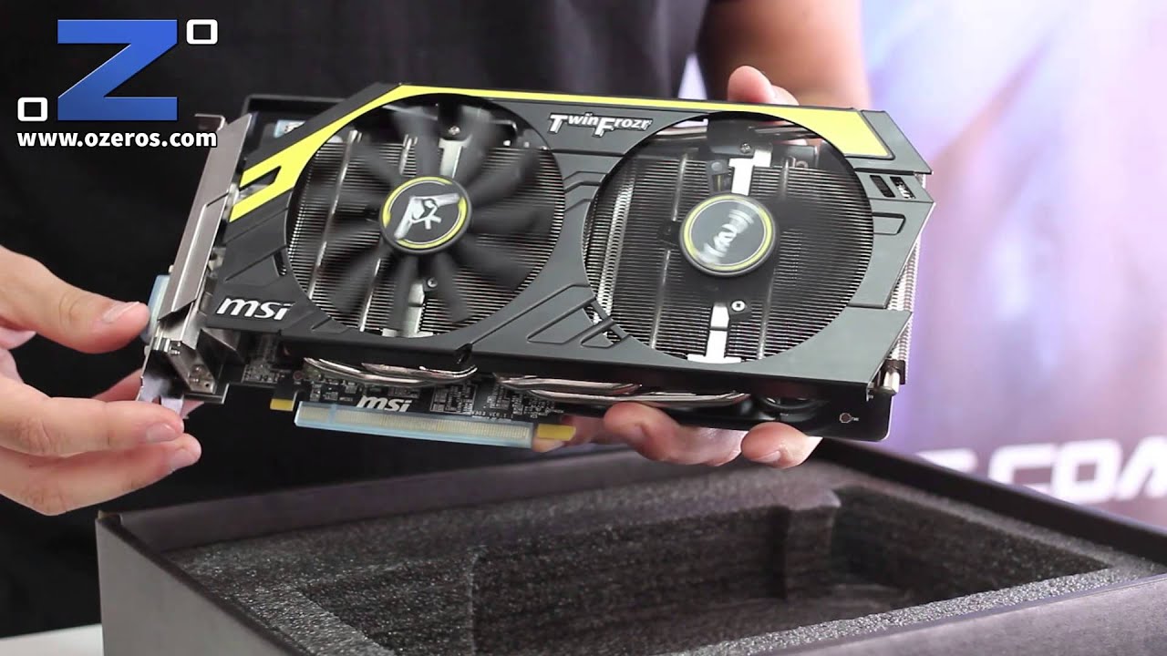 Unboxing #8: Tarjeta gráfica MSI R9 270X Hawk 2GB - YouTube