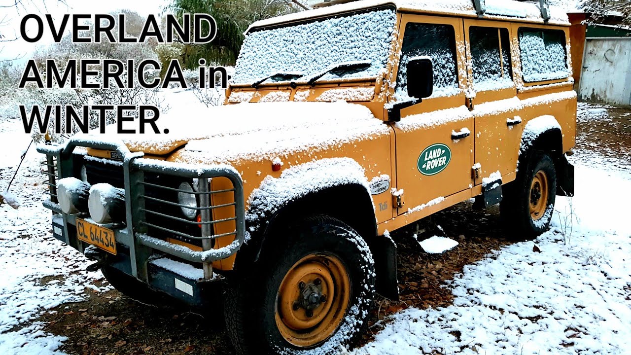 Overland America in winter- Bishop and Death Valley. Land Rover ...