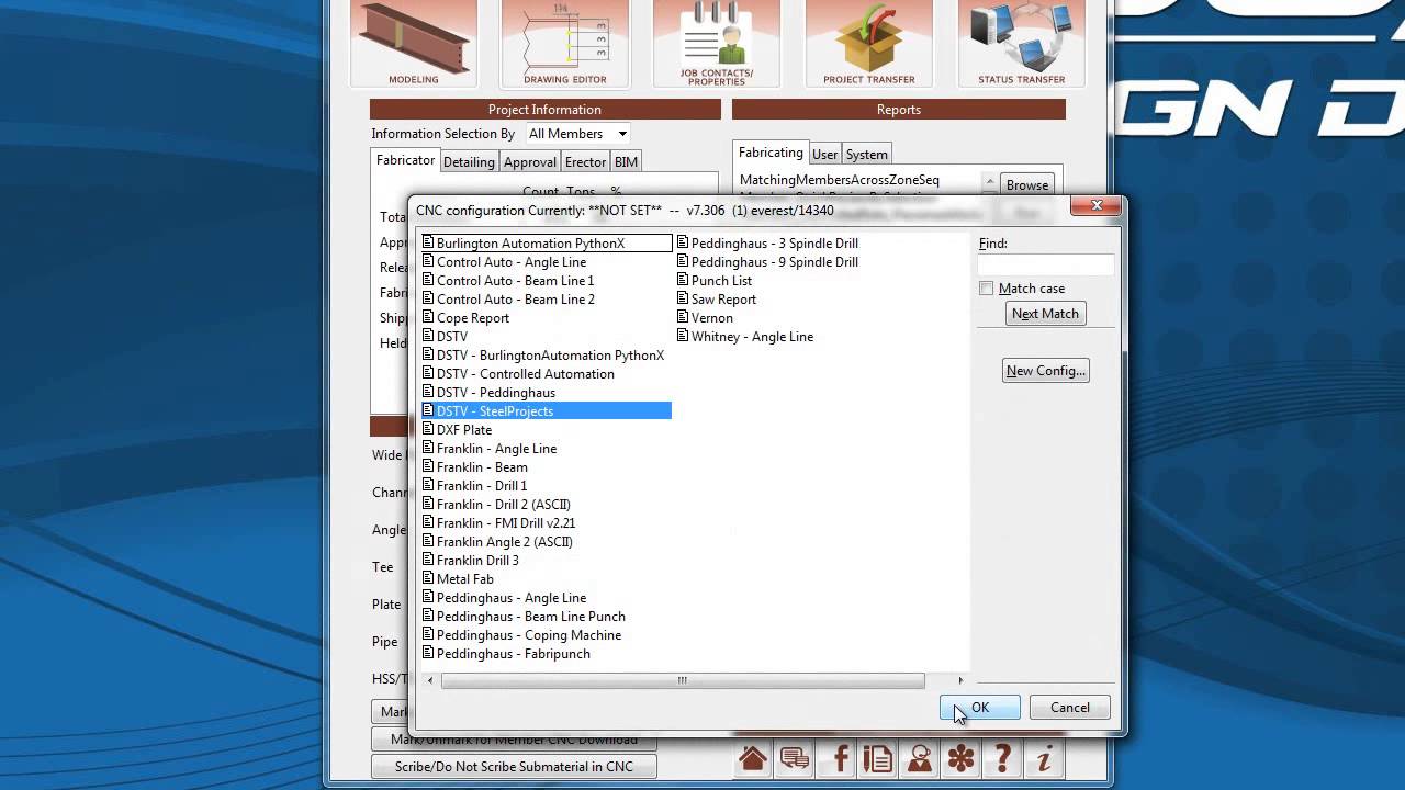CNC Setup Options in SDS/2 Fabricating v7.3 - YouTube