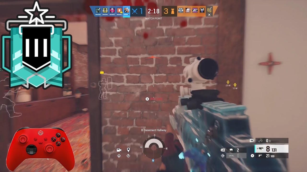 UPCOMING R6 Controller Player! Platinum Ranked Clips. - YouTube