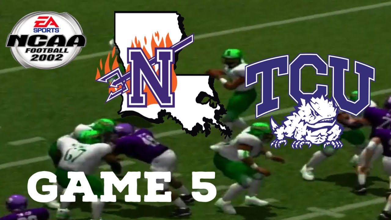 NCAA 2002 TCU Horned Frogs Full Season Sim: Game 5 vs Northwestern ...