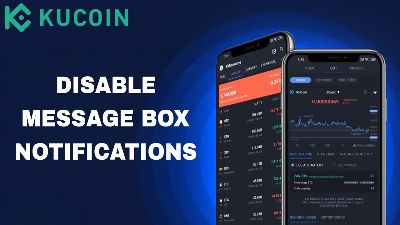 How To Disable And Turn Off Message Box Notifications On KuCoin App ...