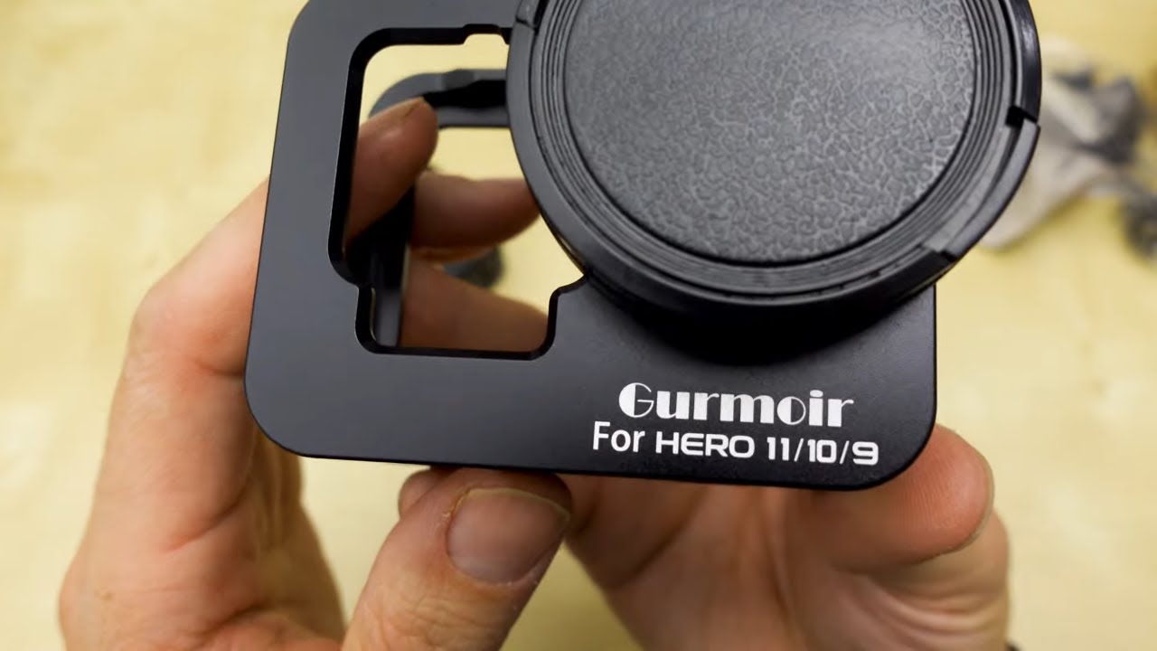 Gurmoir Metal Case for GoPro Hero 11 | Using Camera Lens ND Filters On ...