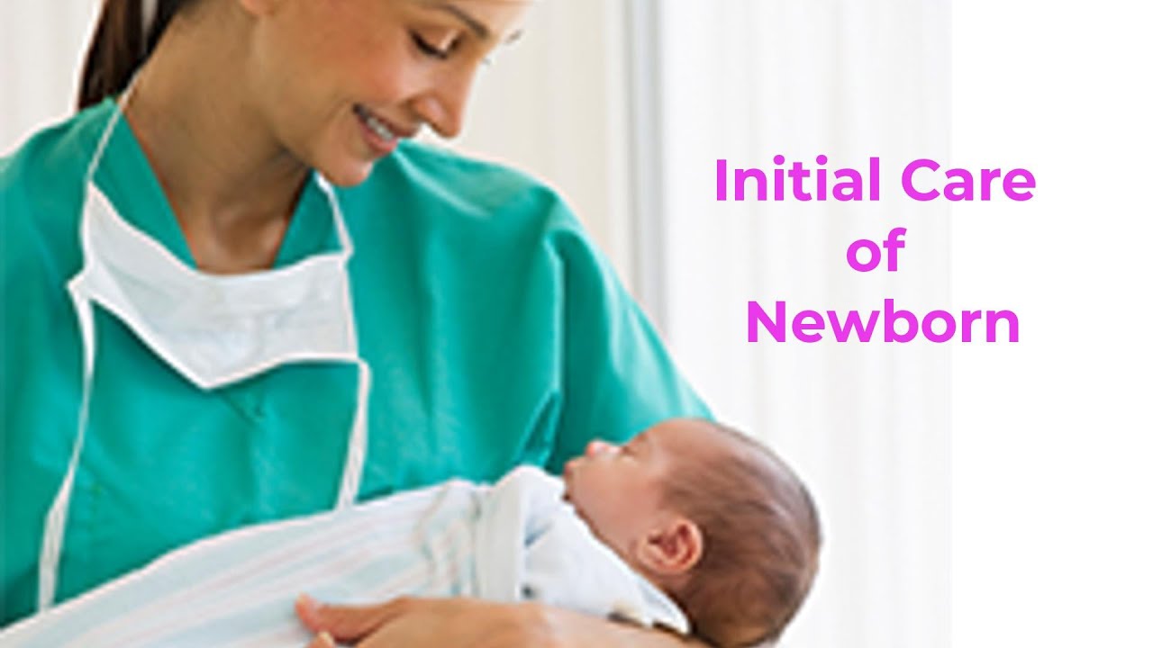 Initial care of new born with Animation by Ashish Kumar - YouTube