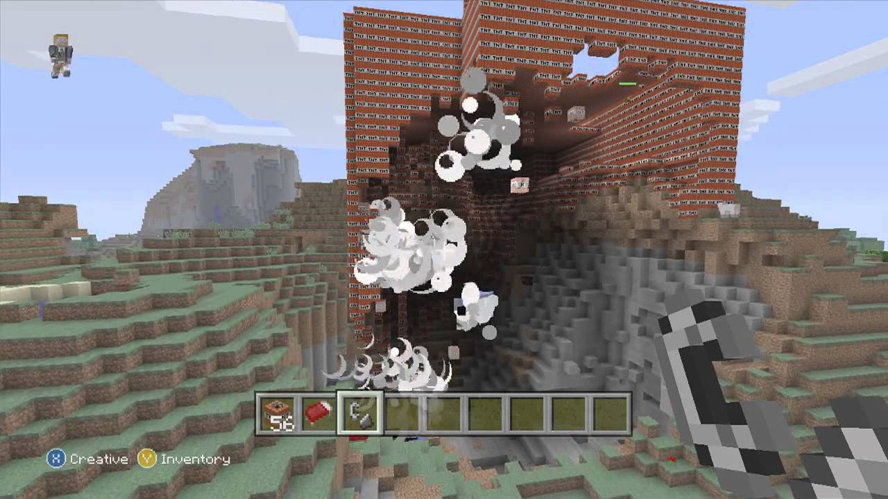 The Biggest Minecraft TNT Explosion Ever! - YouTube