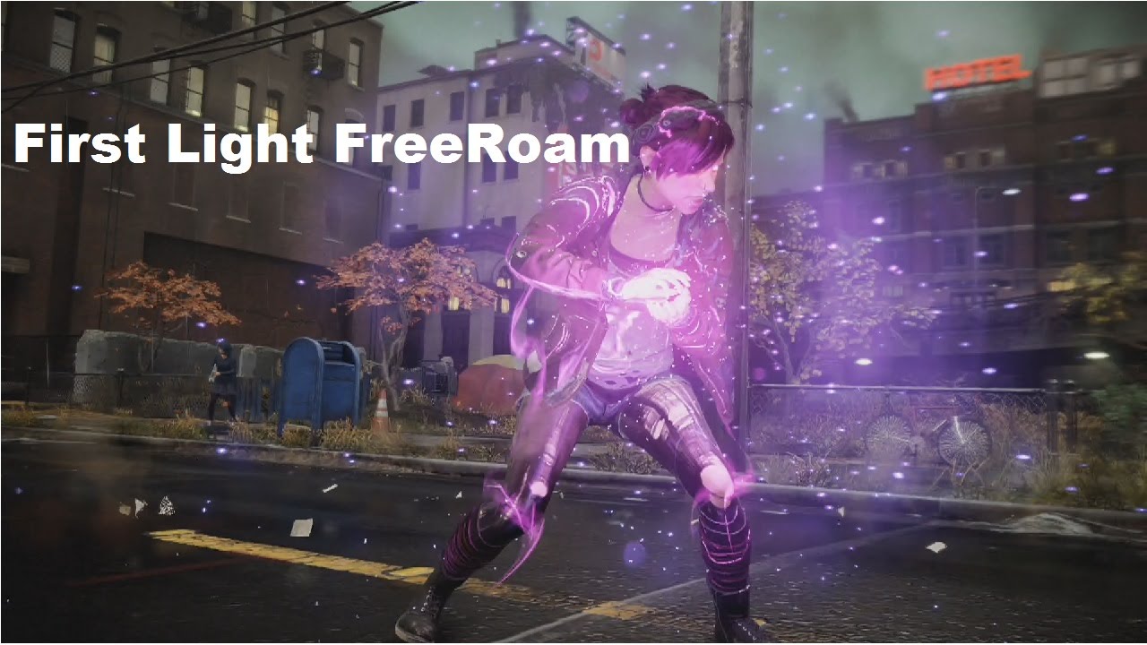 inFamous First Light - FreeRoam all Powers - YouTube