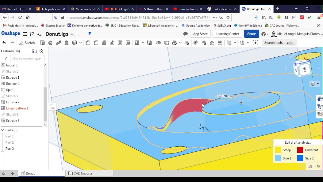 Diseño de Moldes con Onshape - YouTube