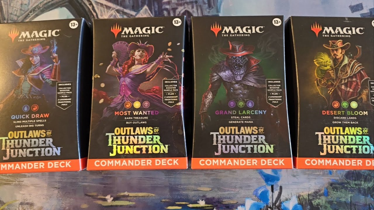 Are the Outlaws of Thunder Junction commander decks a whiff? - YouTube
