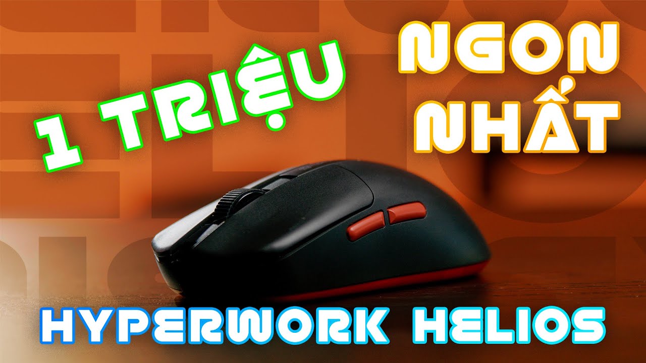 Chuột Gaming 1 triệu - Con này NGON NHẤT! - Review HyperWork Helios ...