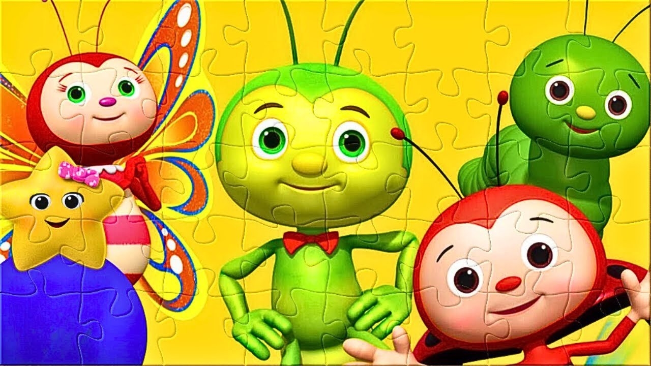 Bugs! Bugs! Bugs! Bugs! | Little Baby Bum Puzzle Game - YouTube