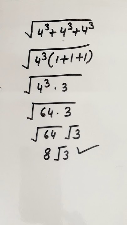 Nice Square root Math Simplification Olympiad Algebra solution#maths #shorts#squareroot# ...