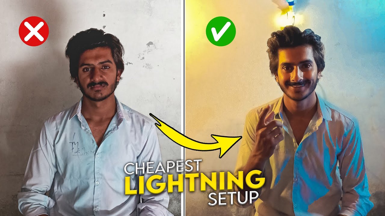 Cinematic Lighting Setup for Professional YouTube Videos | Cheapest ...