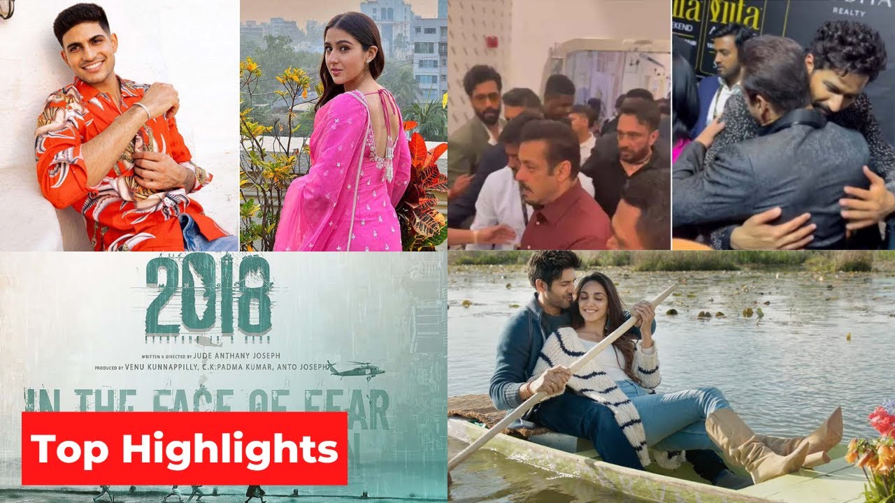 News 77# : Sara Ali Khan and Shubman Gill , Kartik Aaryan, Kiara Advani ...