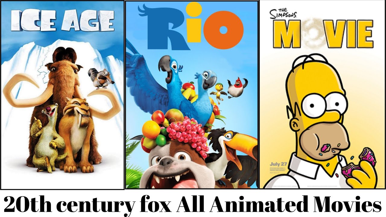 20th century fox All Animated Movies List | 20th century fox Animated ...