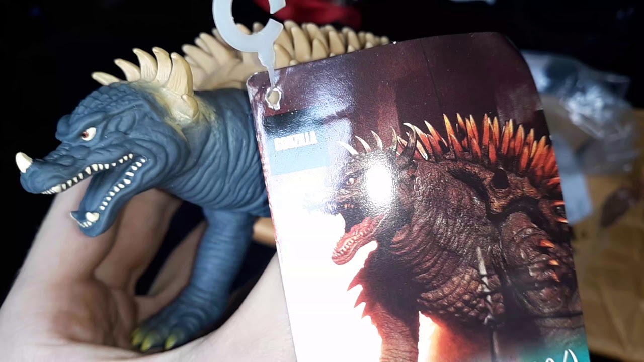 Bandai Final Wars Anguirus Figurine Unboxing - YouTube