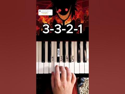 3/3 Insane A Hazbin Hotel Song Piano Tutorial #shorts - YouTube