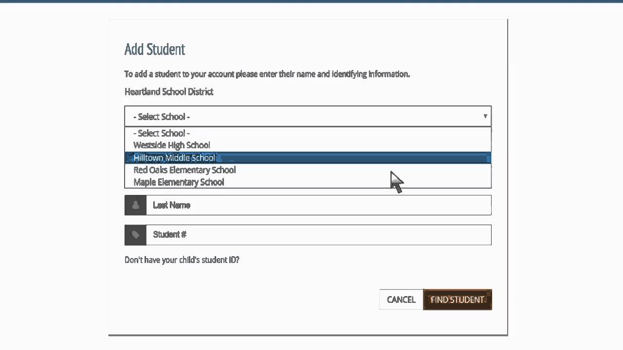 Adding a New Student | MySchoolBucks - YouTube