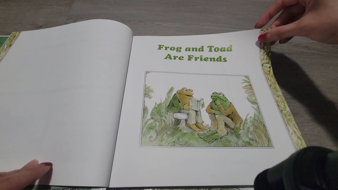 ASMR Reading Frog and Toad Storybook Favorites - Book 1: Frog and Toad ...