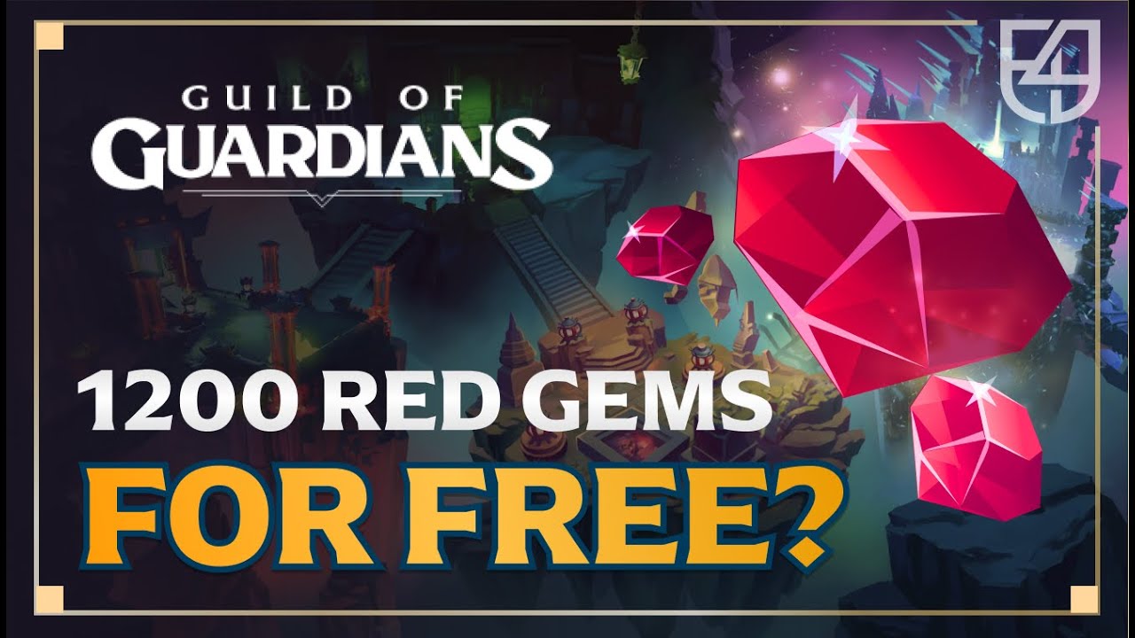 Guild of Guardians : Free Red Gems - YouTube