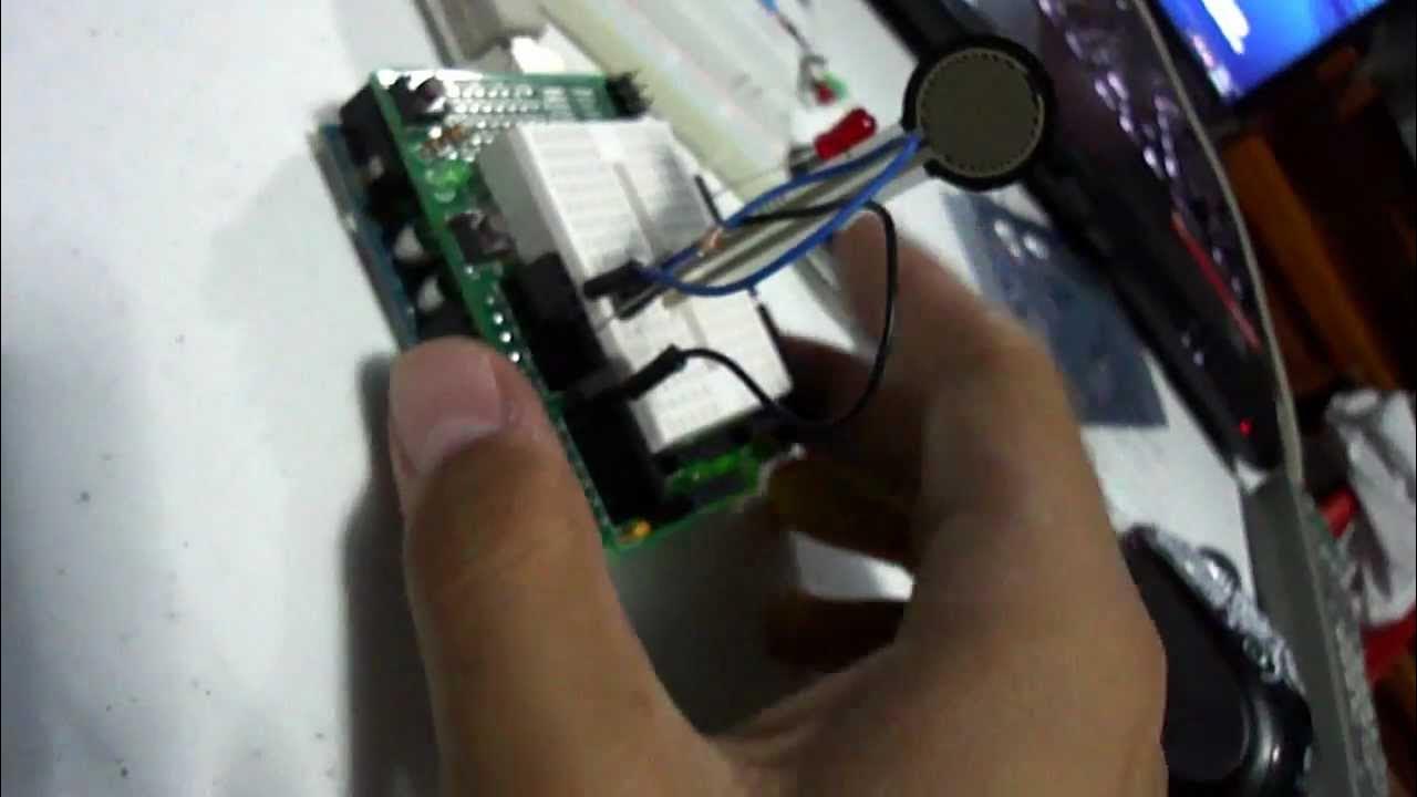 Sensor de presion + Arduino + LED - YouTube
