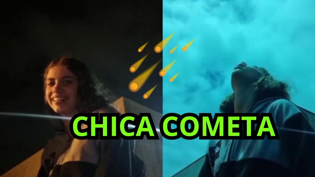Comentando la maravilla del cometa azul visto en Portugal y el fenómeno de la chica cometa - YouTube