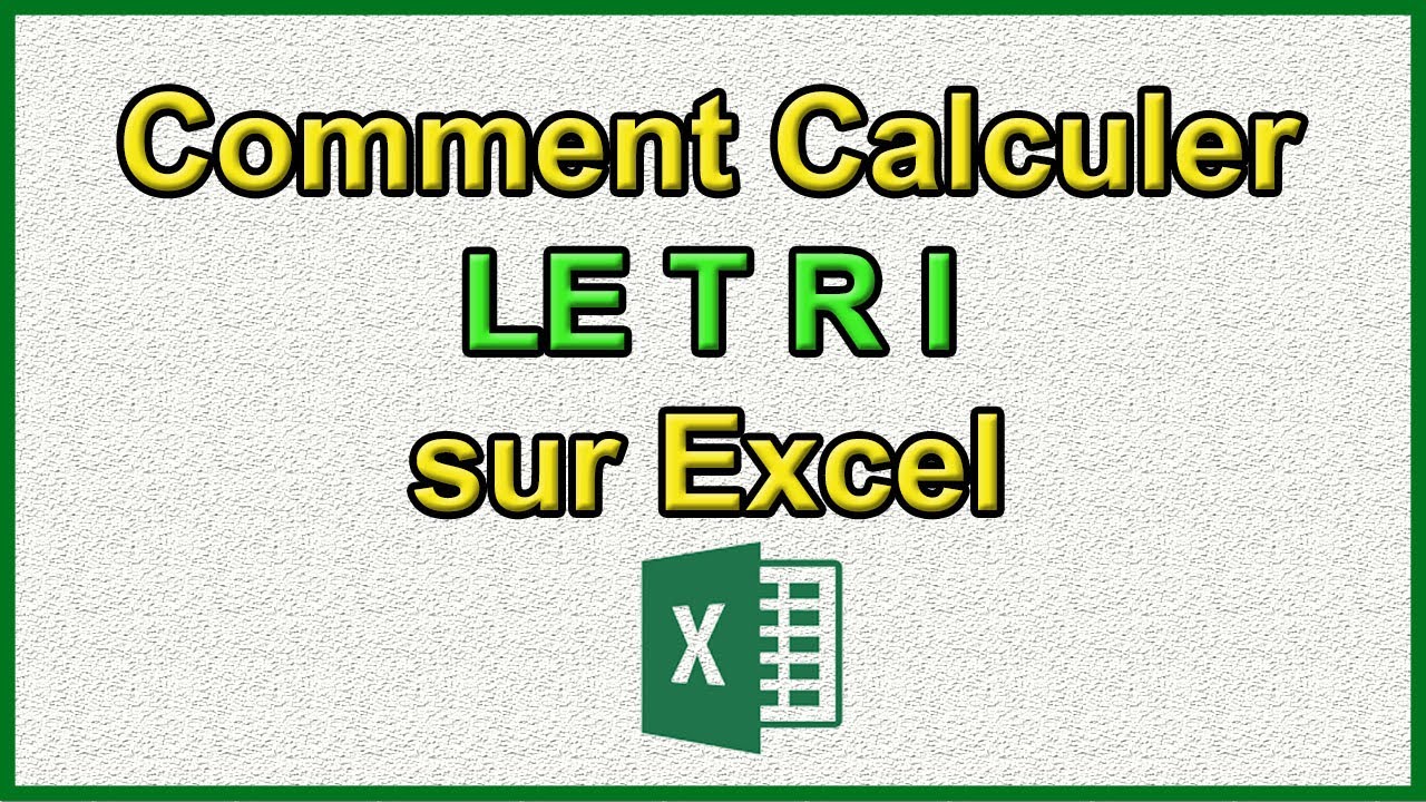 Comment calculer le tri sur Excel - YouTube Comment calculer le tri sur Excel - YouTube