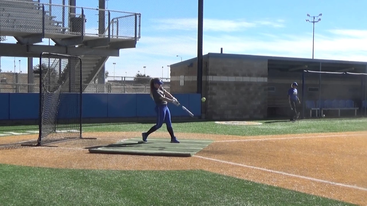 Angelo State Softball - Newcomer Danae Bina - YouTube