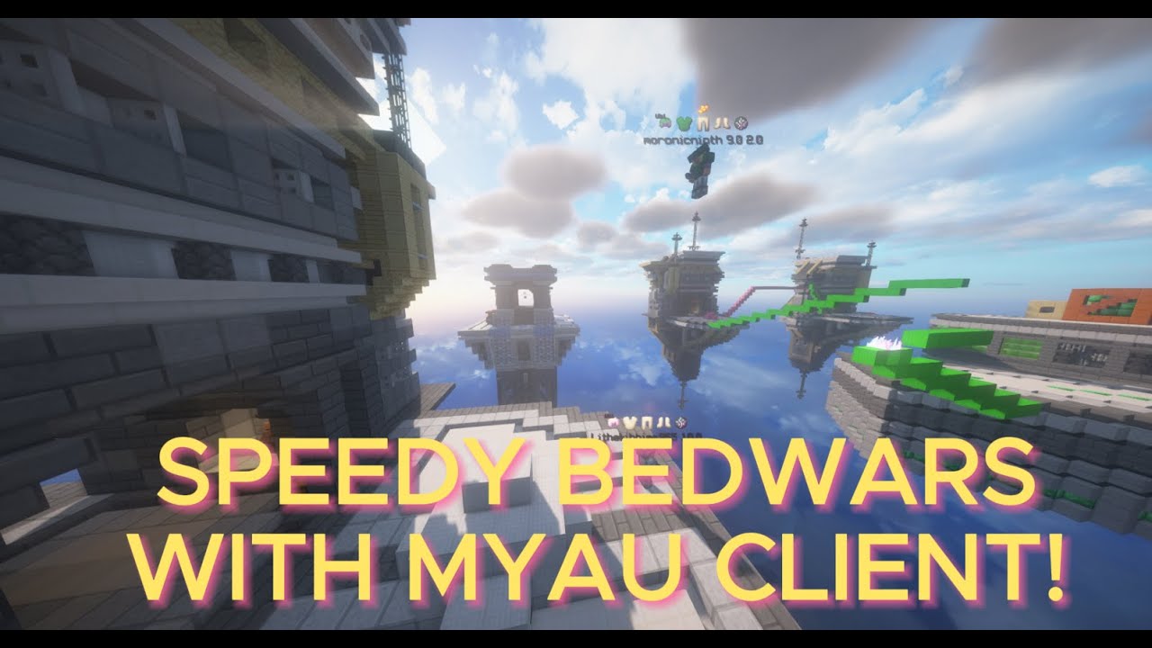 Bedwars Speedrun With Myau Client - YouTube