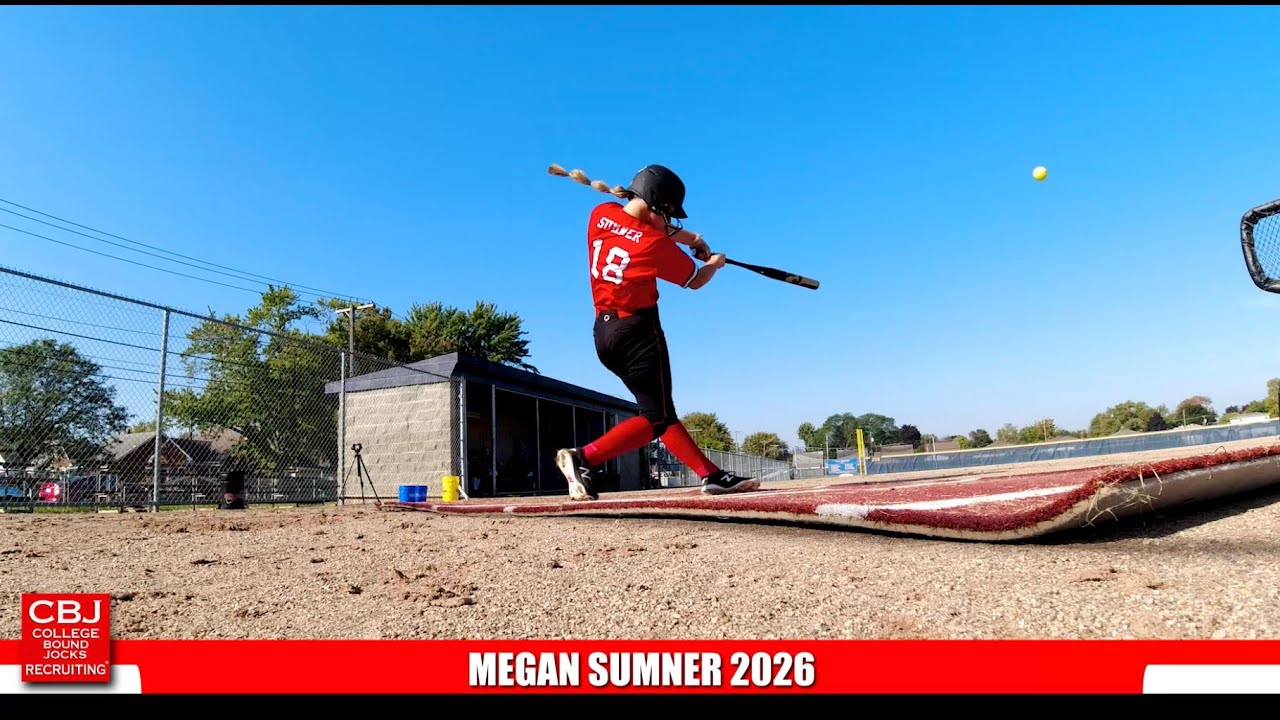 Megan Sumner 2026 Catcher Softball Skills Video - YouTube