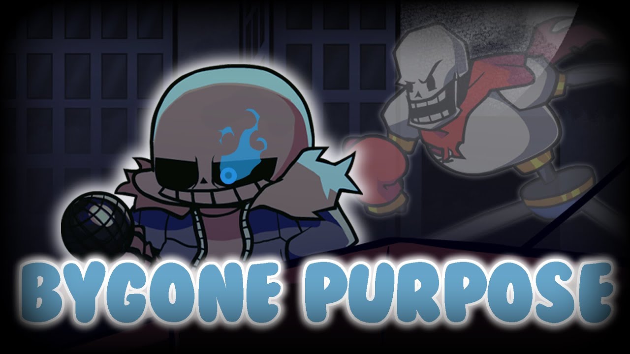 FNF Bygone Purpose but Sans and Papyrus Sing It || FNF Hypno's Lullaby ...