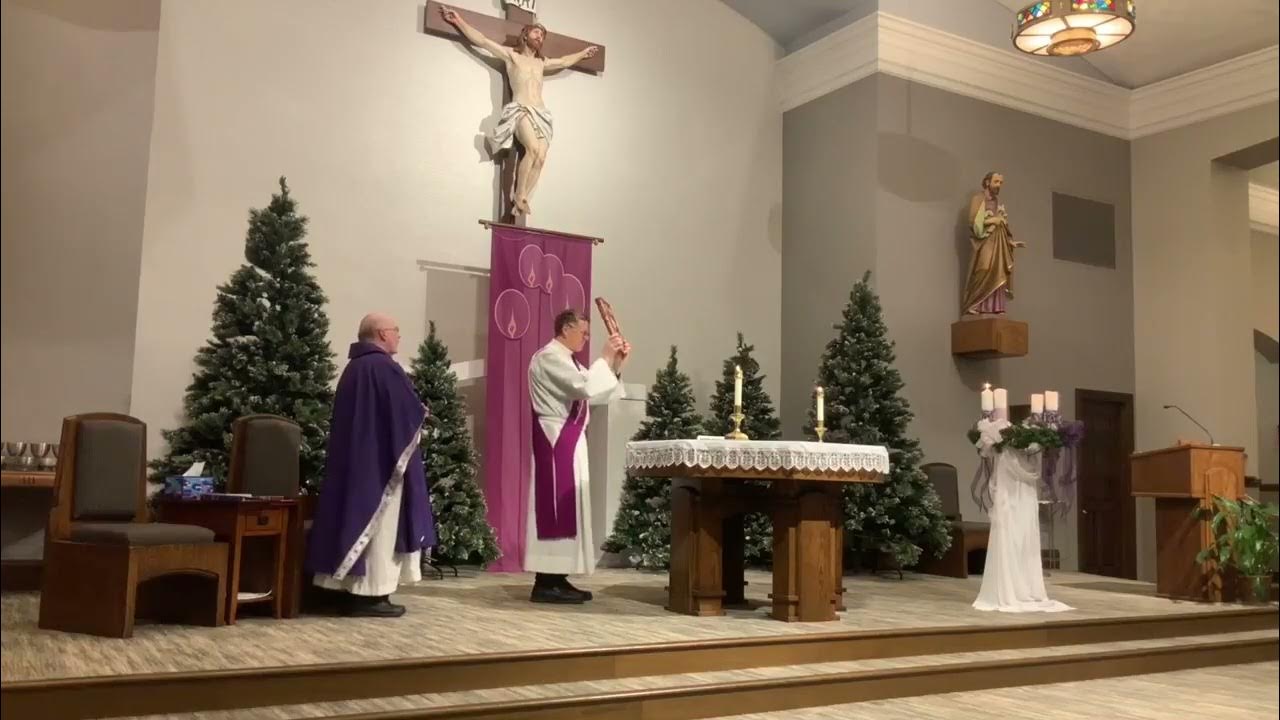 Saturday, December 21, 2024 -- Vigil Mass -- Fourth Sunday of Advent - YouTube