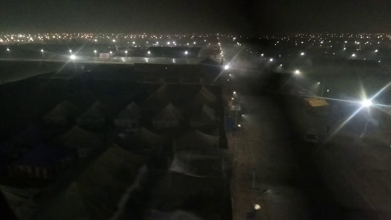 Kumbh Prayagraj2019 night view you never seen before - YouTube
