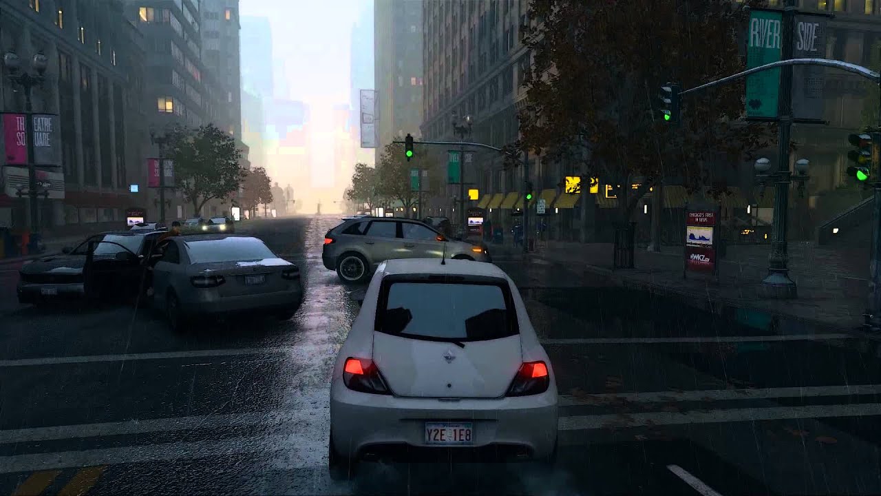 Watch Dogs Mod police car patrol on street#2 - YouTube