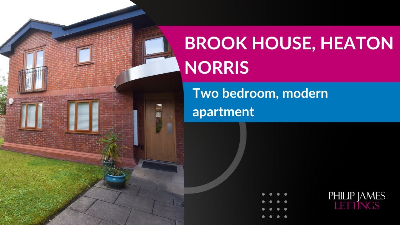 TO LET- Brook House, Heaton Norris - YouTube