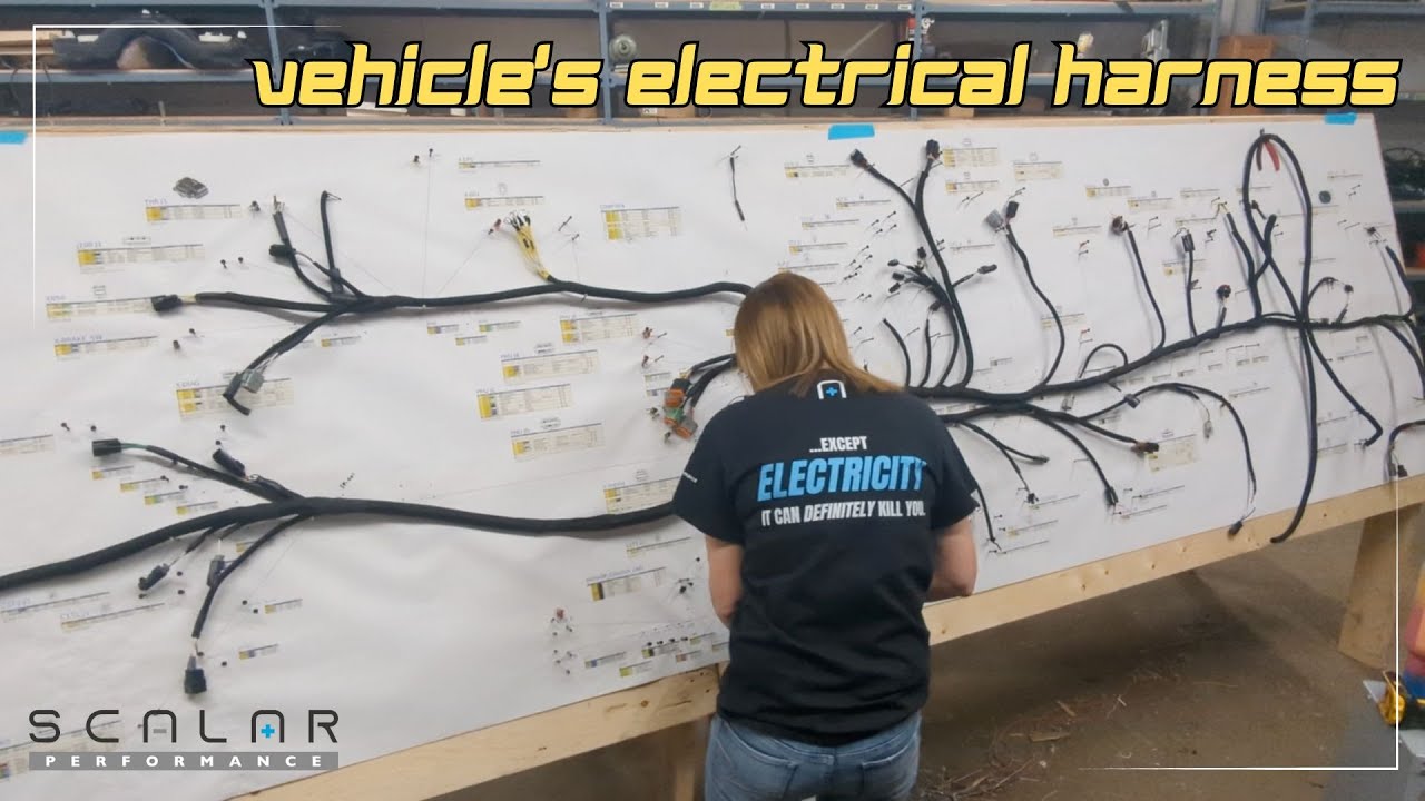 The Process of Finalizing a Vehicle’s Electrical Harness - YouTube
