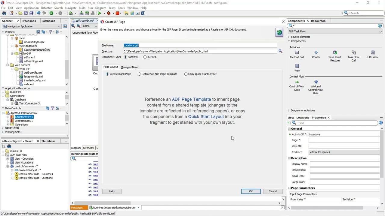 Navigation between pages Using wildcard Control Flow Rule - YouTube