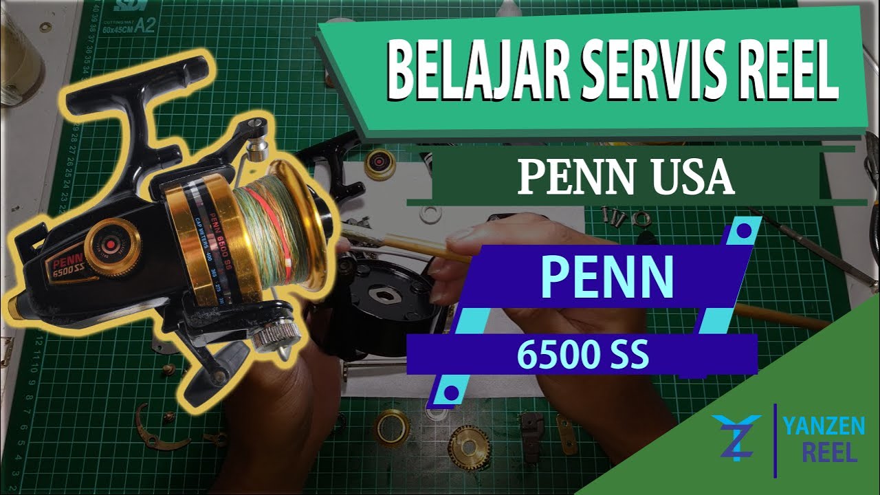 PENN 6500SS USA * 151 - YouTube