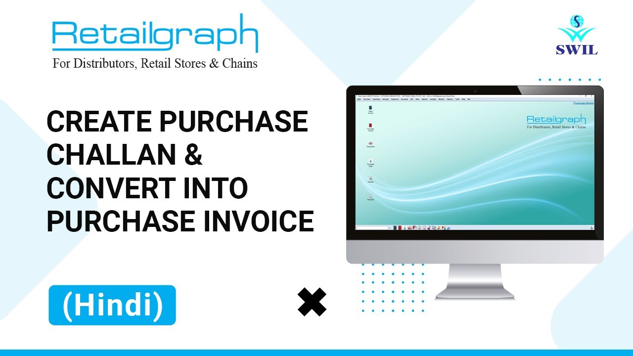 How to Create Purchase Challan & Convert into Purchase Invoice in ...