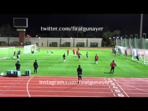 Beşiktaş antrenmanı (Antalya Kampı)